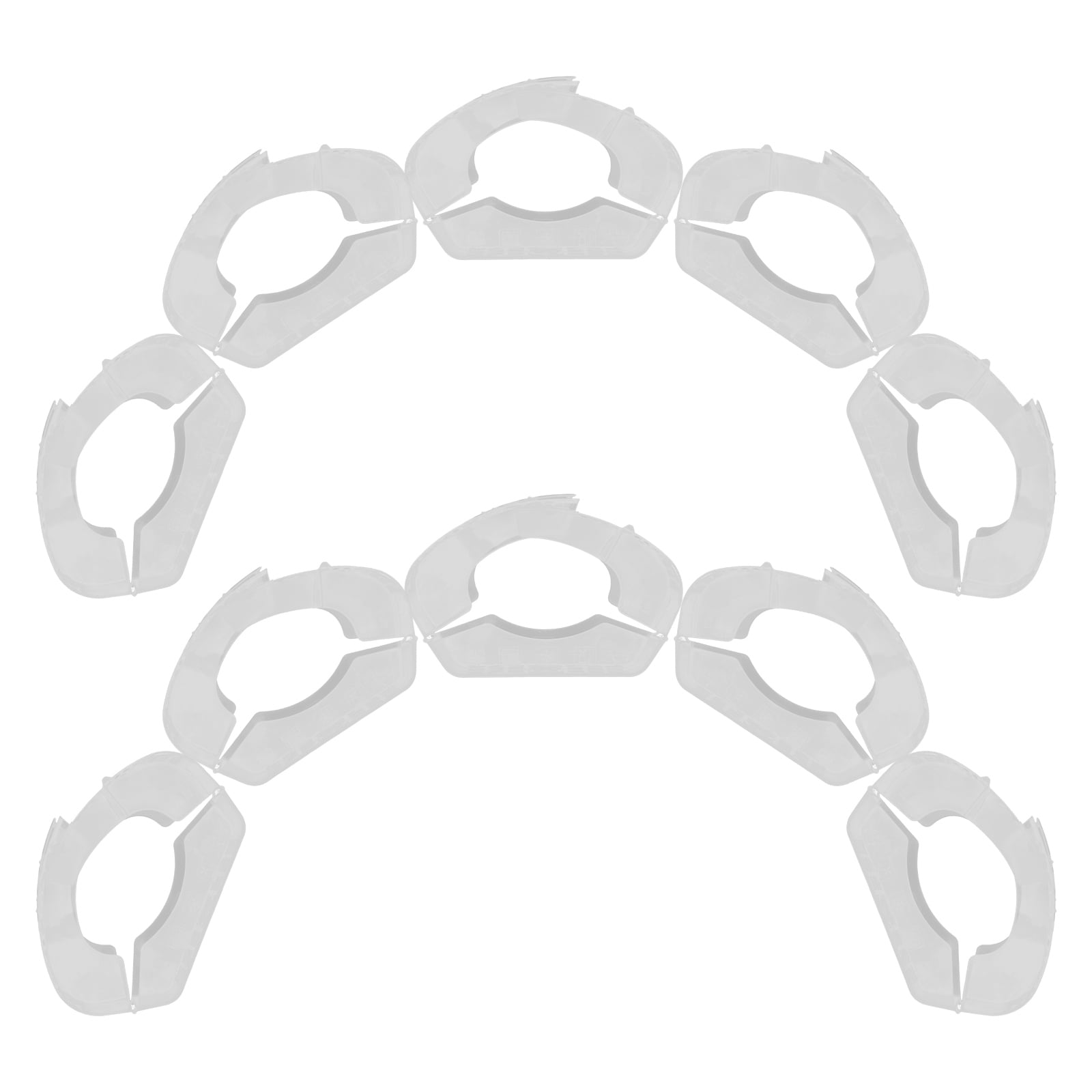 WASHWEPE 10Pcs Crab Quick Wrapping Device Plastic Box for Hairy Crabs ...