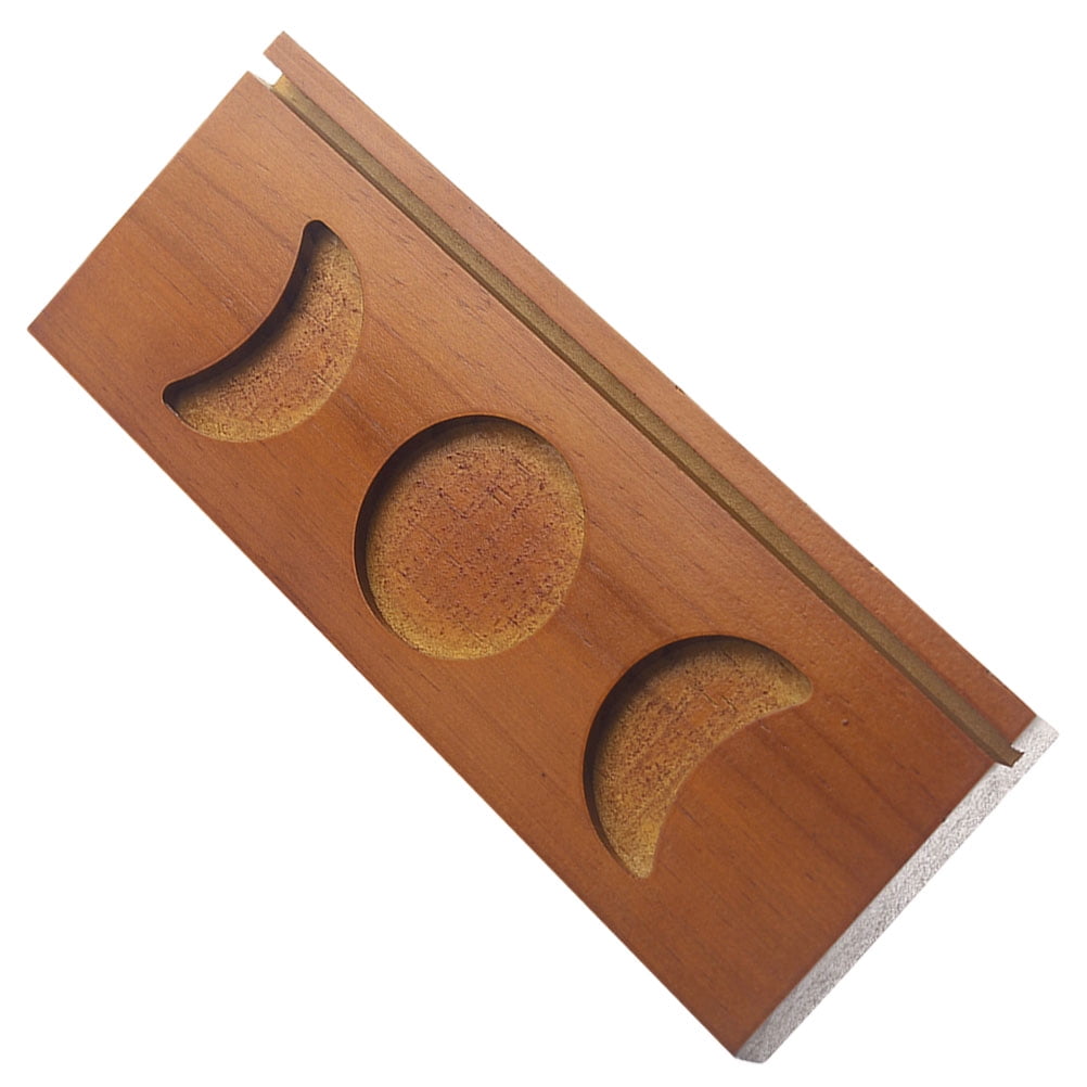 WASHWEPE 1Pack Altar Ceremony Prop Wooden Rectangular Crystal Storage ...
