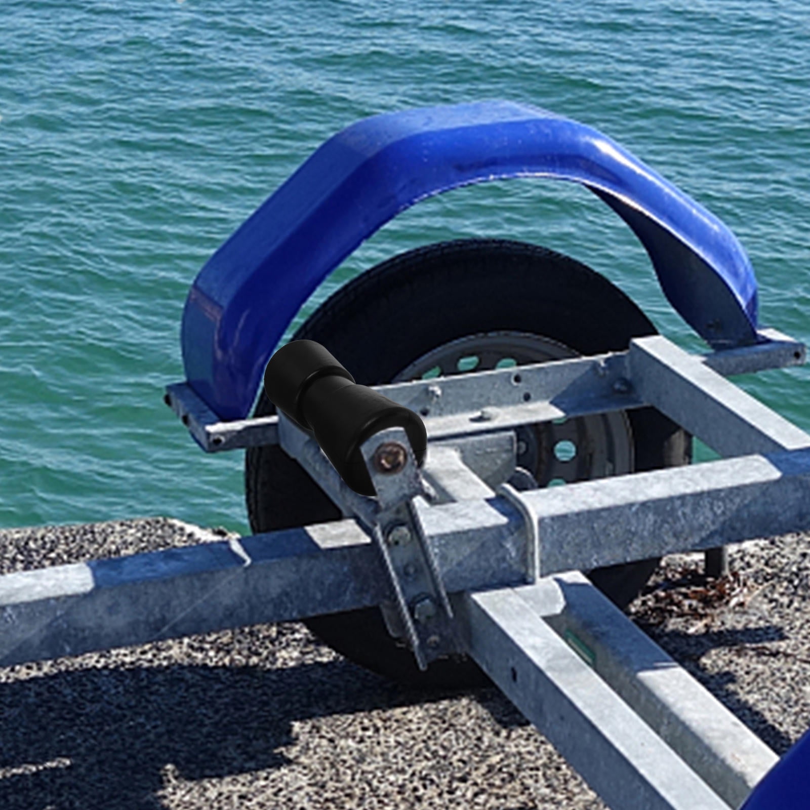 WASHWEPE 1Pack Boat Trailer Keel Roller for Yacht Trailers with Stable ...