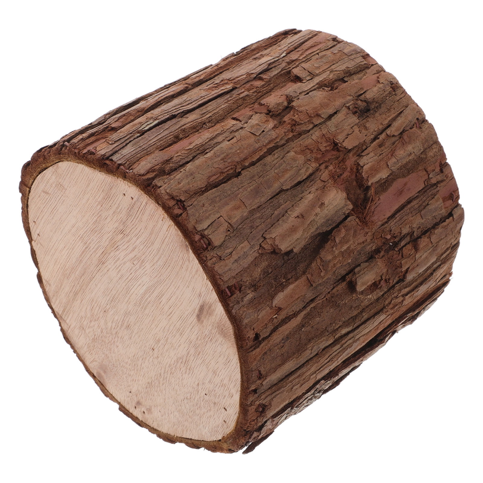 WASHWEPE 1Pack Cylindrical Shaped Wood Stump for Creating Beautiful ...