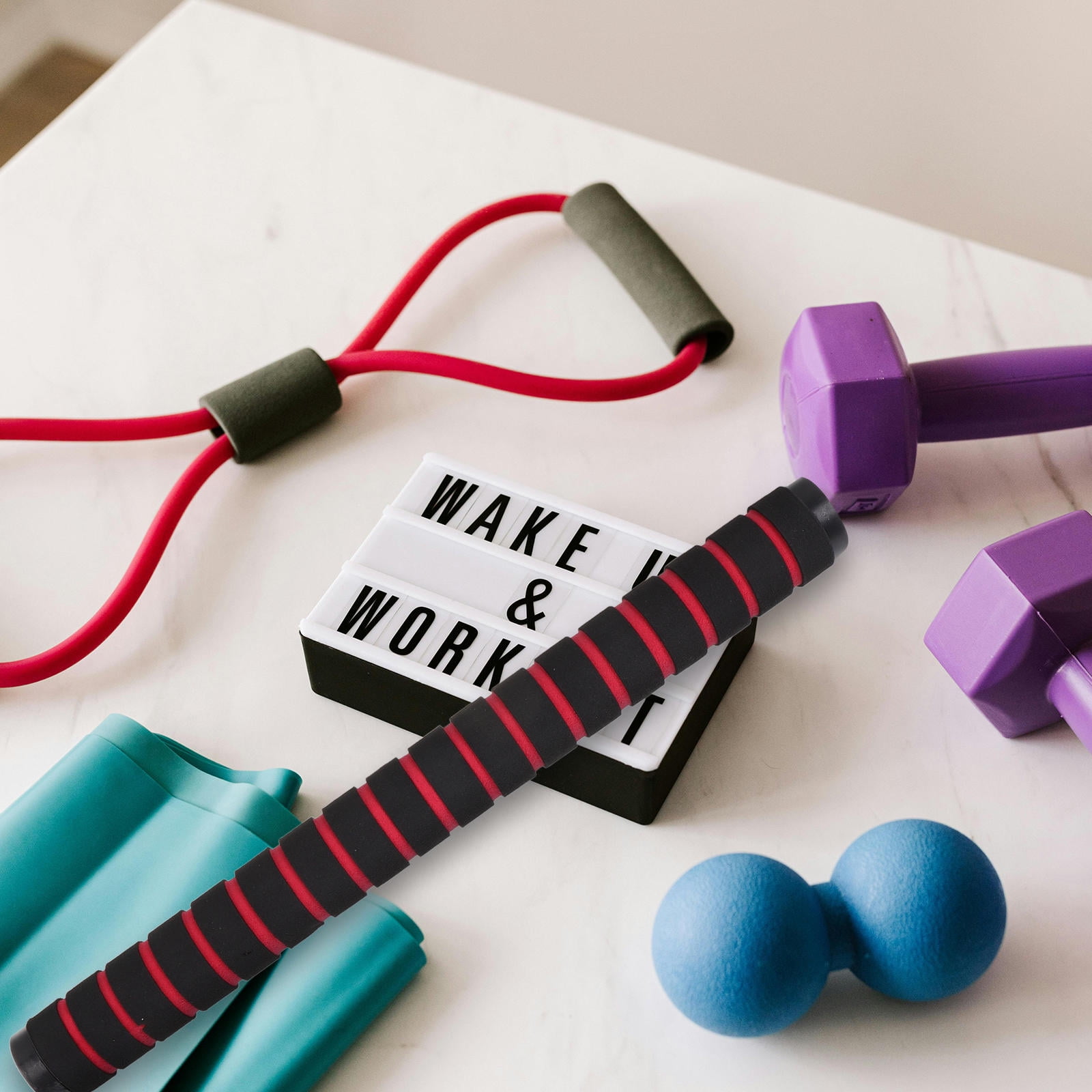 WASHWEPE 1Pack Adjustable Dumbbell Connector Practical Design For Men ...