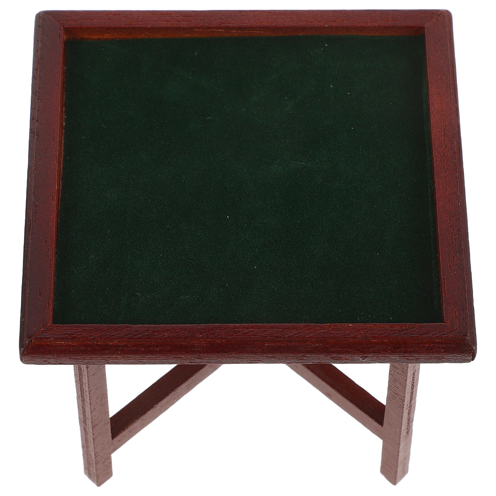 WASHWEPE 1Pack Plastic Miniature Mahjong Table For Dollhouse Accessory ...