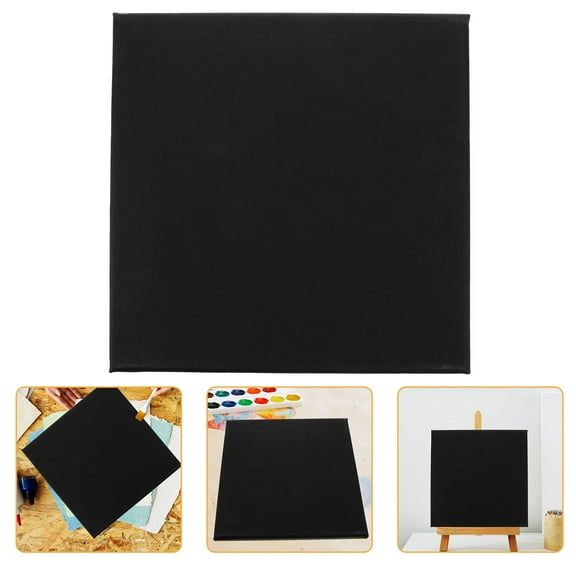 Black Canvas Art Supplies for Painting & DIY Projects | Walmart