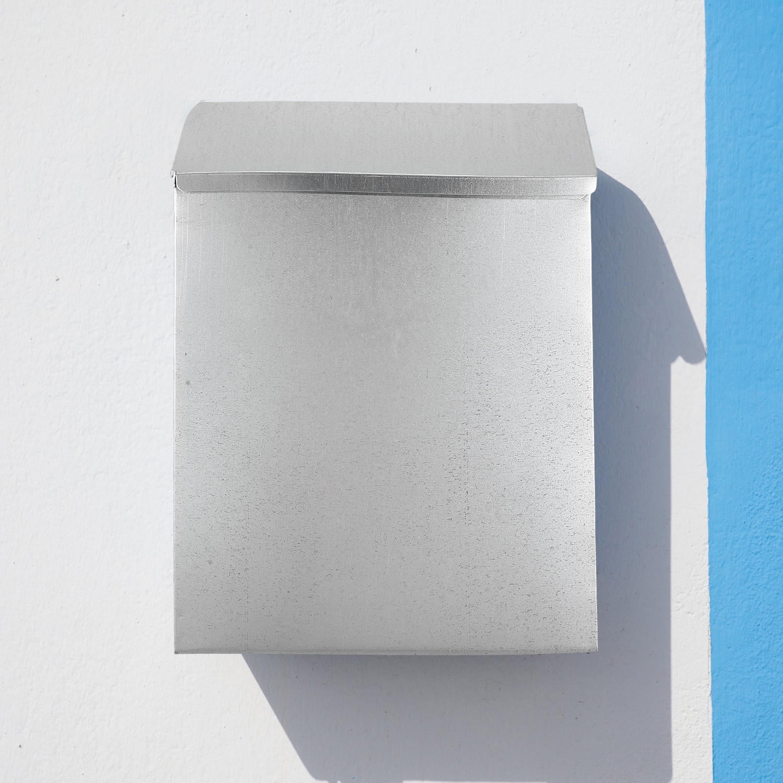 WASHWEPE 1Pcs Outdoor Wall Mount Locking Mailbox Iron Suggestion Box ...