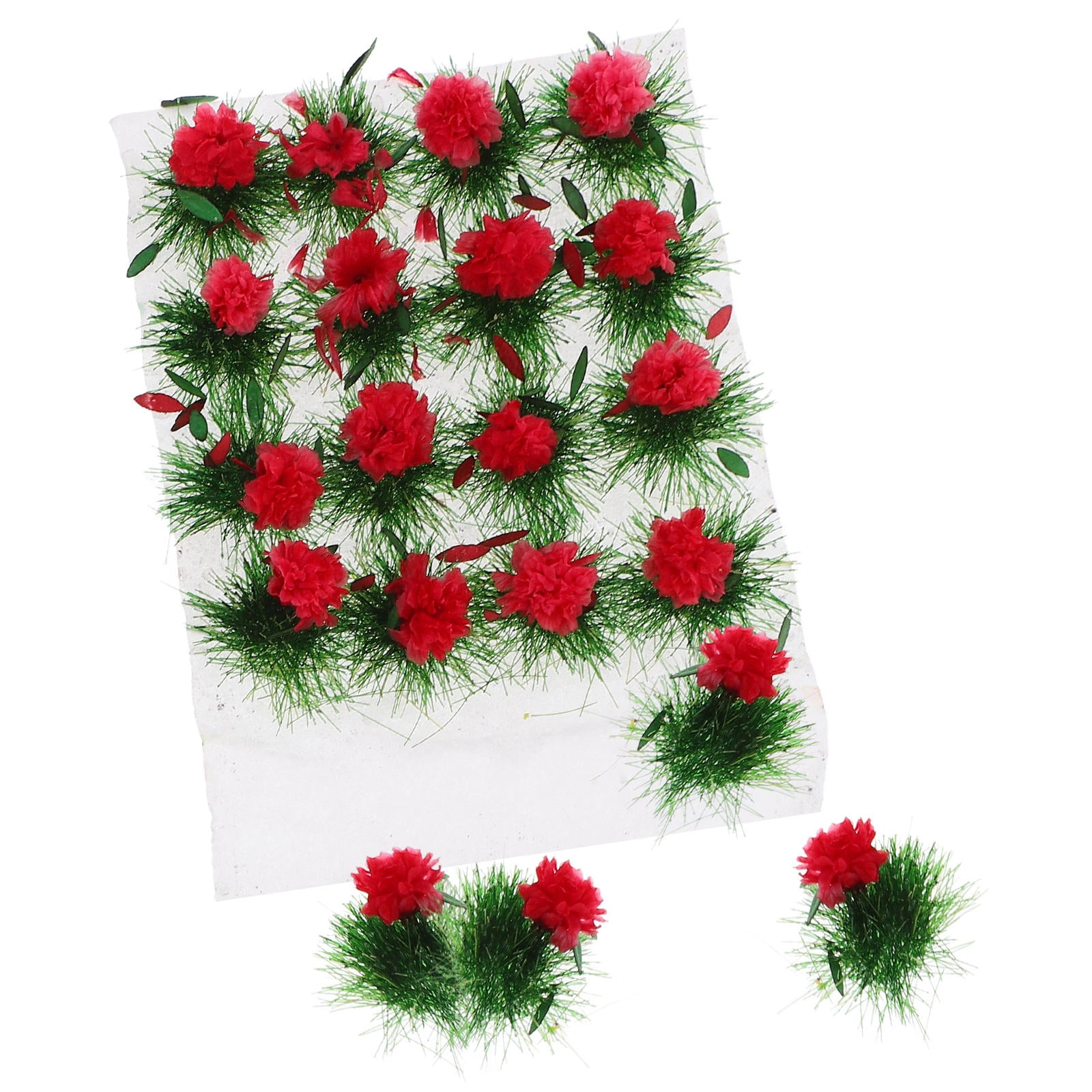 WASHWEPE 20 Clusters Miniature Flower Cluster for Craft Enthusiasts in ...