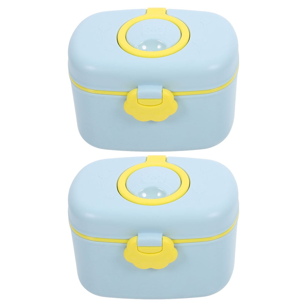 WASHWEPE 2Pack Formula Storage Containers for Travel with Sealing and ...