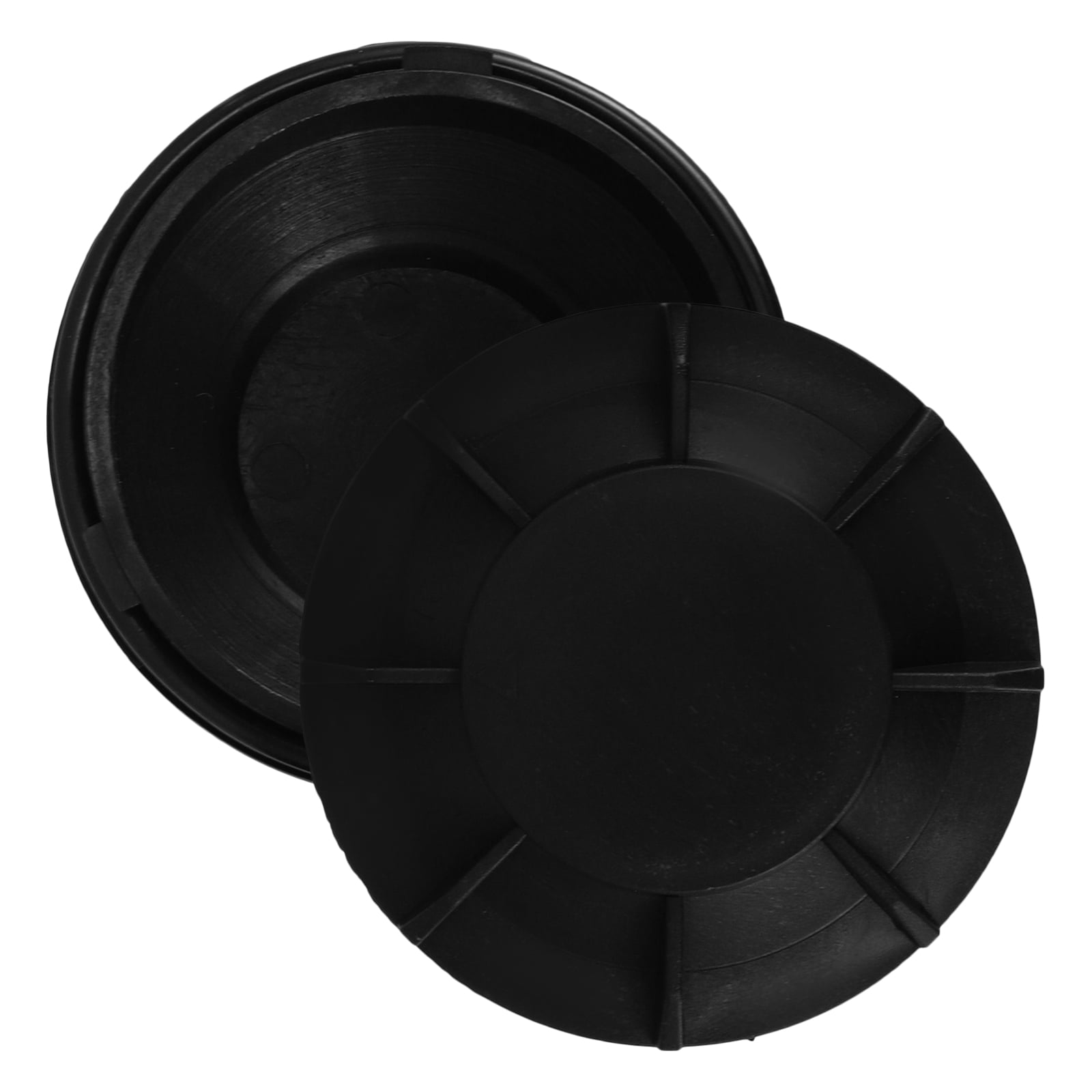 WASHWEPE 2Pack Headlight Dust Seal Cover Cap Black Abs for Rear Lens ...