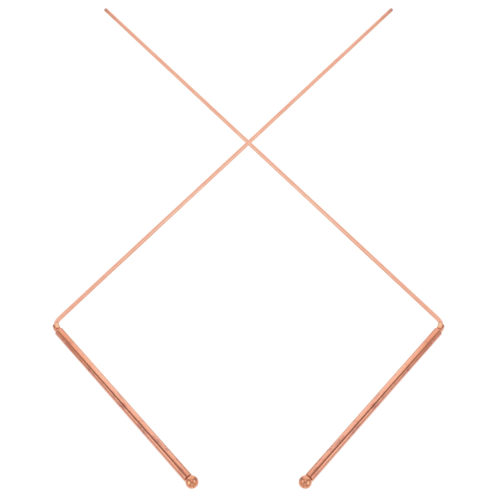 WASHWEPE Divination Tools Dowsing Rods Copper Portable Energy Seeking ...