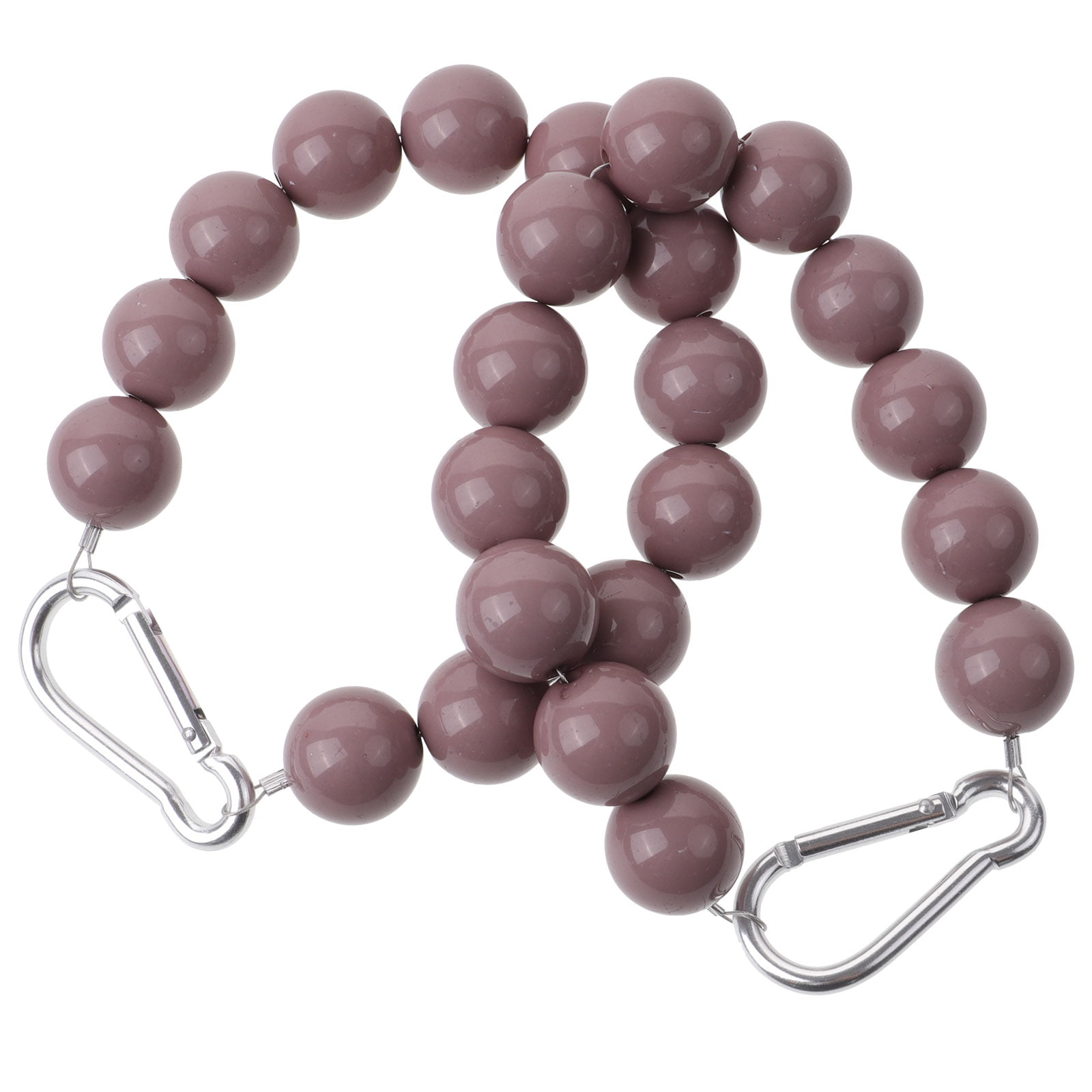 WASHWEPE 2Pcs Flagpole Retainer Ring Grey Plastic and Iron for ...