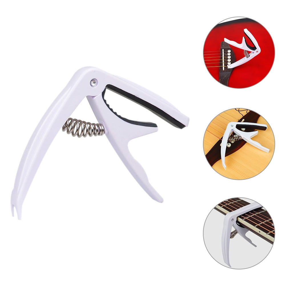 WASHWEPE 2Pcs Metal and ABS Capo for Guitars and Ukuleles with ...