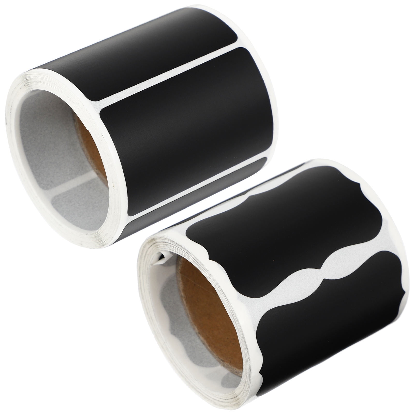 WASHWEPE Removable Food Stickers Ingredients Labels Stickers Black ...