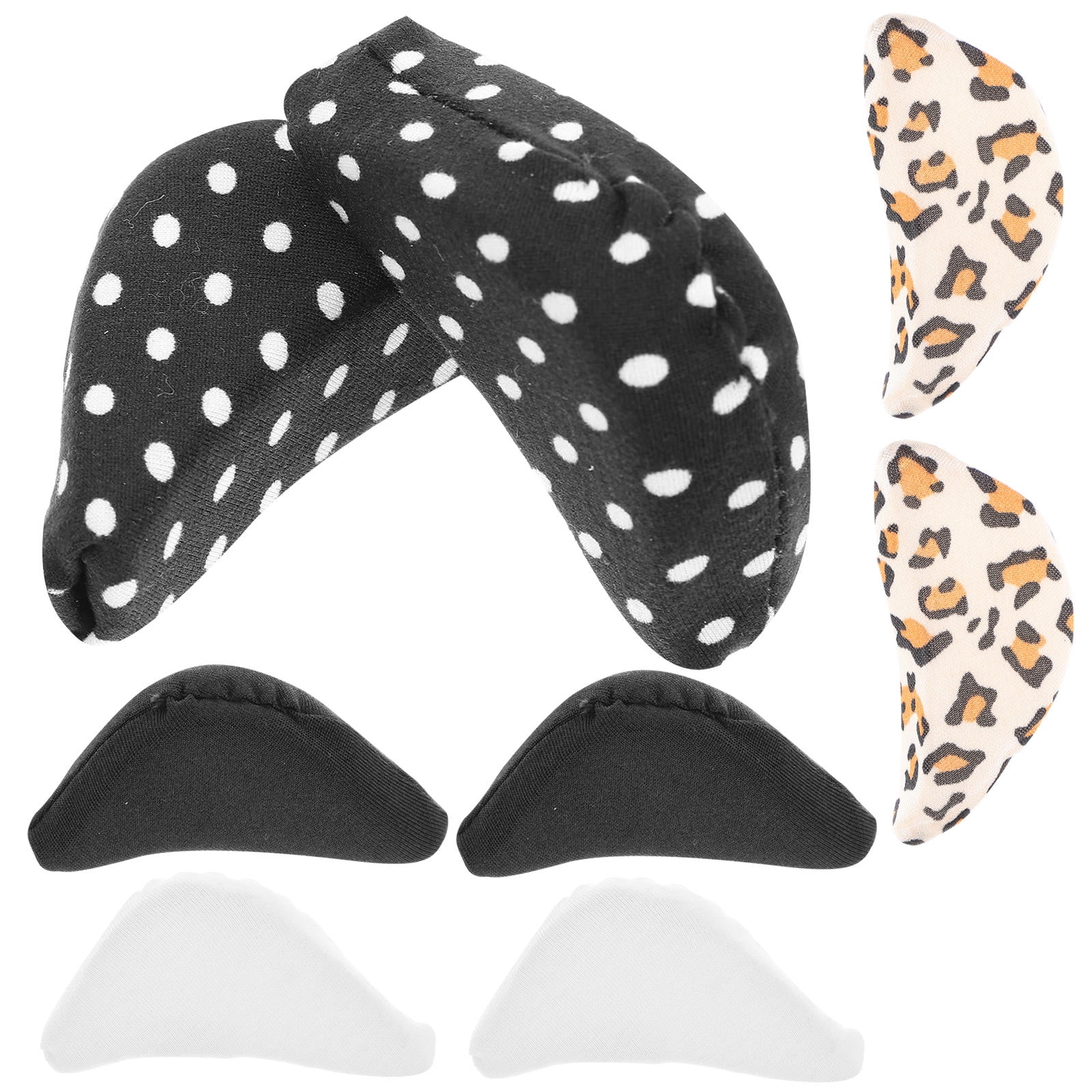 WASHWEPE 4Pairs Toe Inserts for Shoes Too Big Heel Slippage Reduction ...