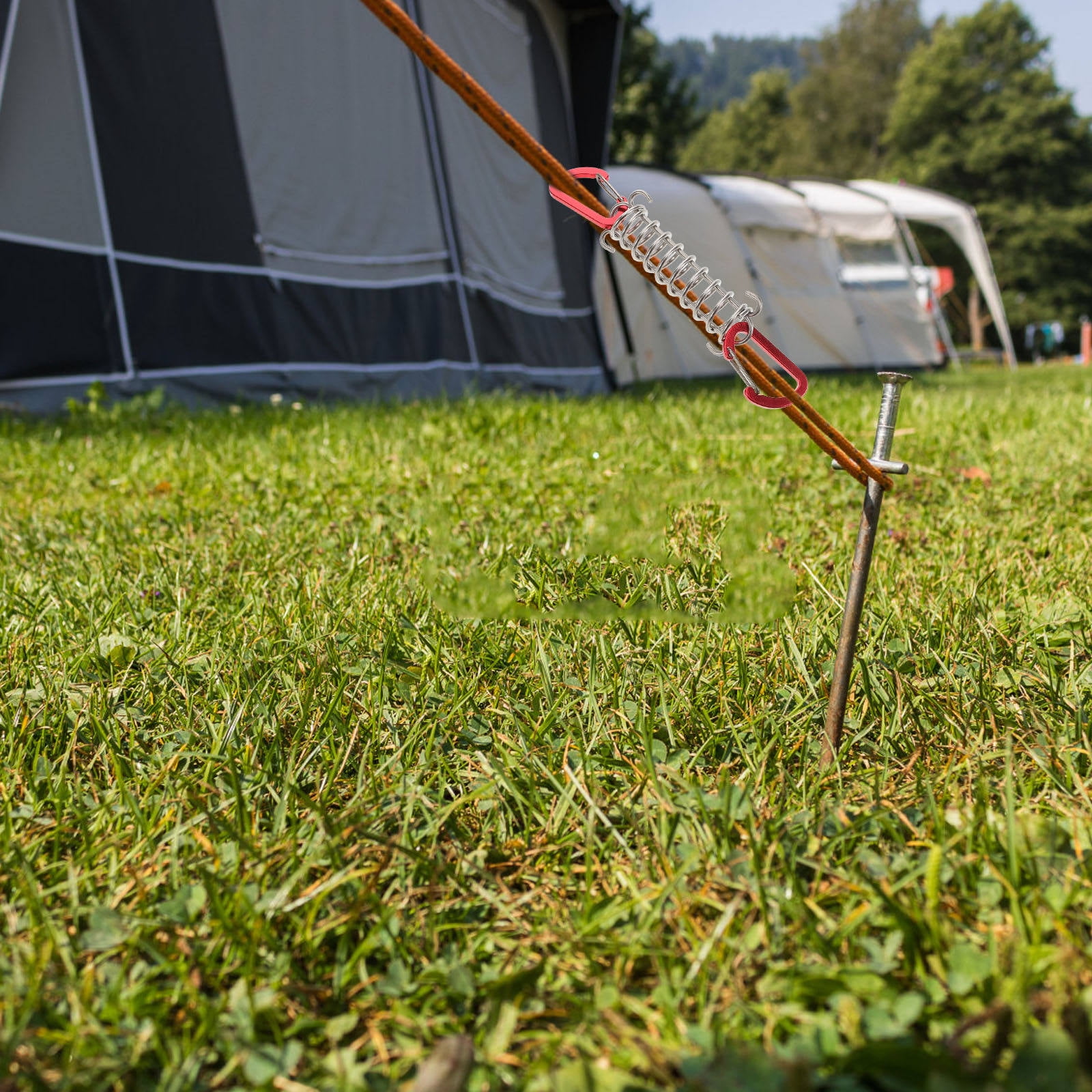 WASHWEPE 4Pcs D-Shaped Awning Spring for Compact Design and Easy Use by ...