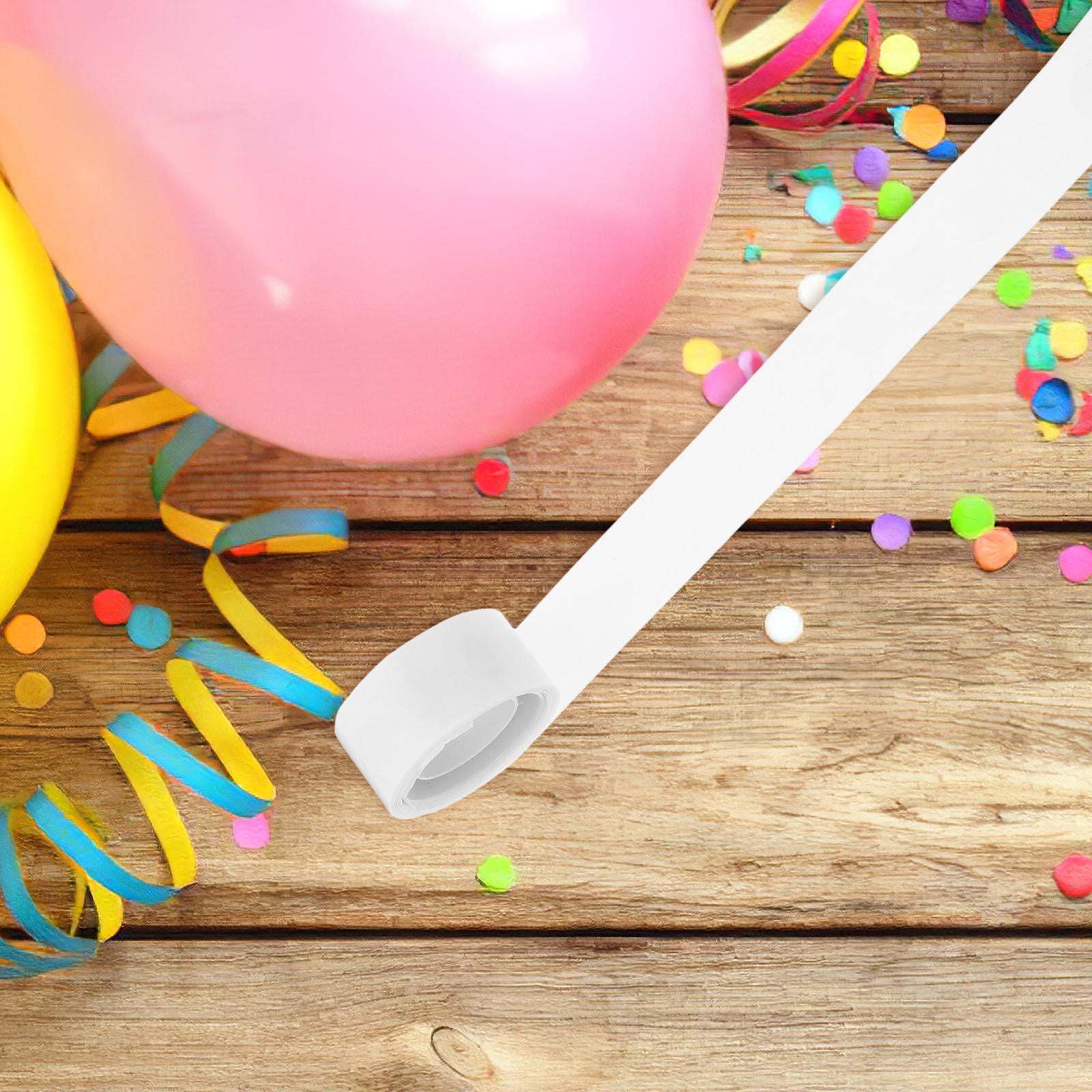 WASHWEPE 50Set Glue Points for Balloons Transparent Round Adhesive ...