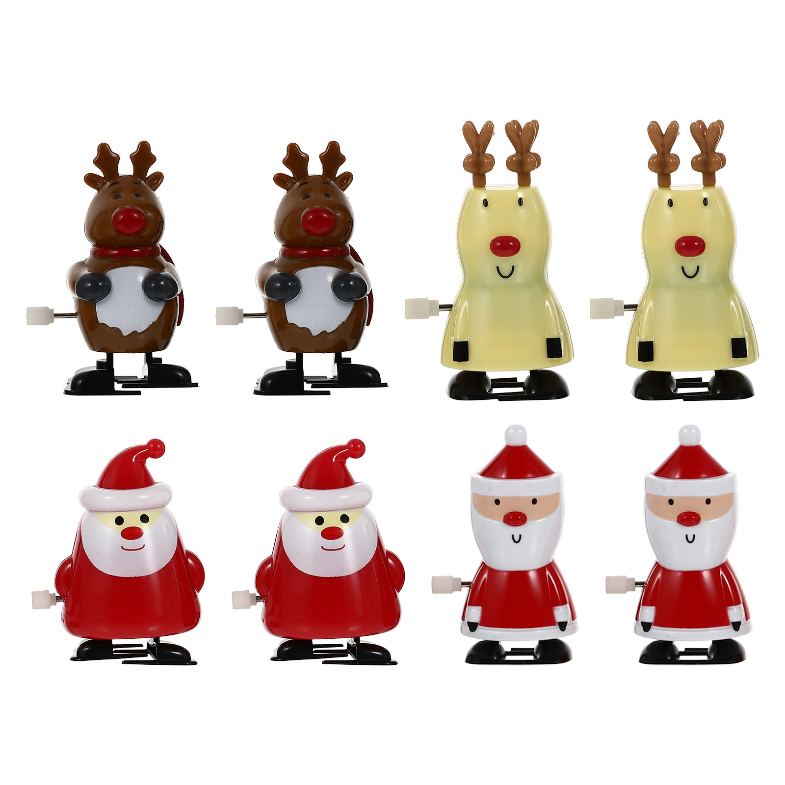 WASHWEPE Clockwork Toys Assorted Color 8Pcs 2.9X2.1In - Walmart.com