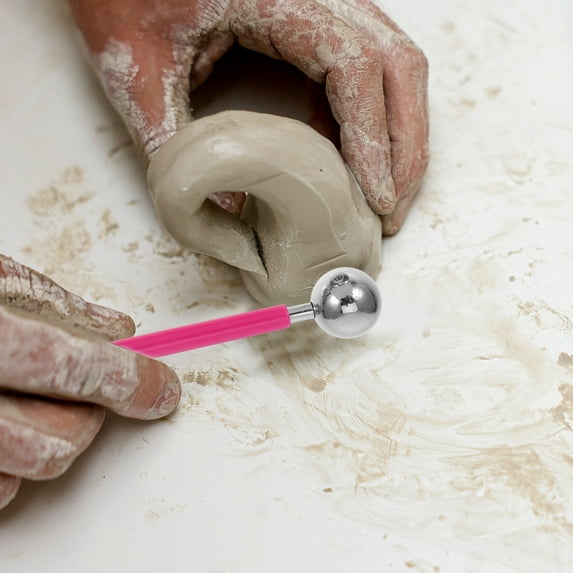 WASHWEPE 9Pcs Clay Tools Kit Pottery Enthusiasts Multi Color Sculpting ...