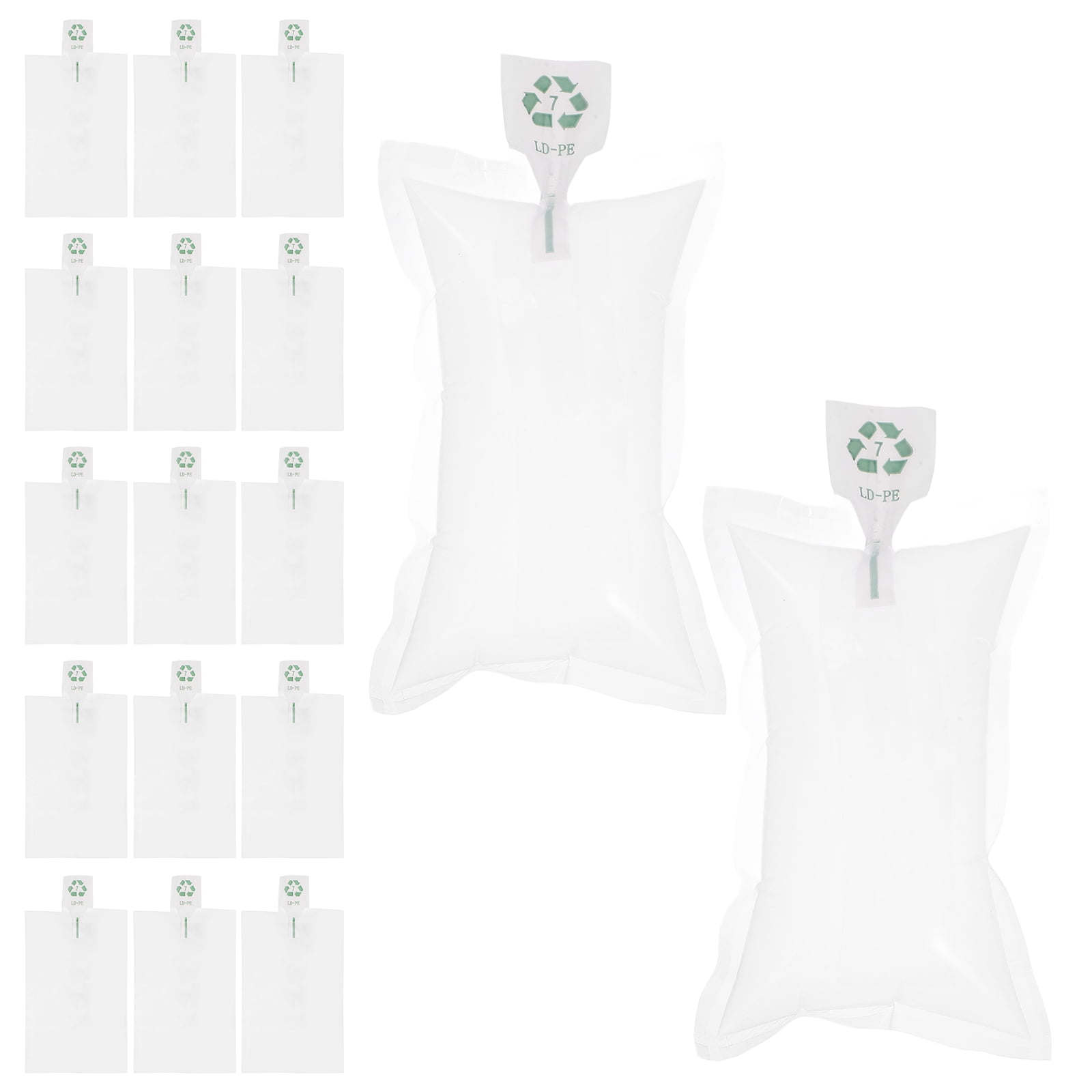 WASHWEPE Air Packaging Inflatable Bag 100Pack Shockproof Bubble Film ...