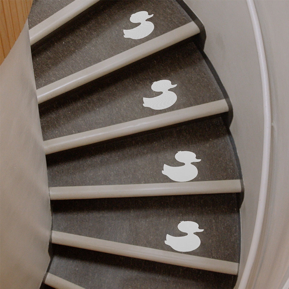 WASHWEPE Anti Slip Bathtub Stickers 20Pcs Duck Shaped Peva Non Skid for ...
