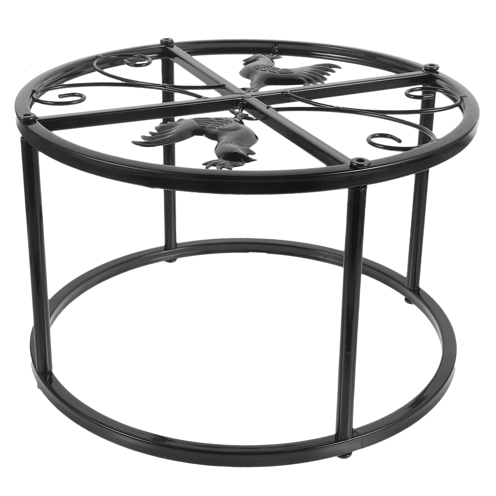 WASHWEPE Chicken Metal Stand 29X29CM Waterer Stand Accessory For ...