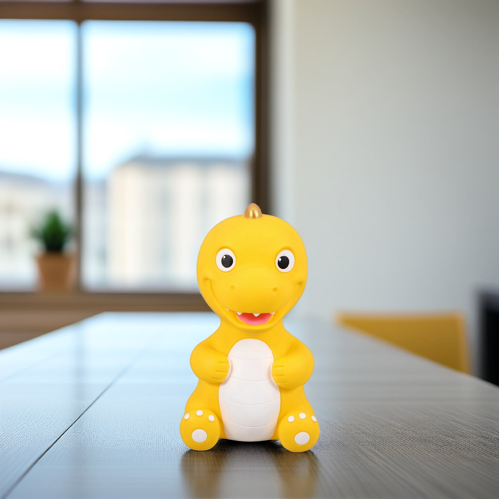 WASHWEPE Dinosaur House Money Bank 1Pack Cartoon Design PVC Funny Money ...