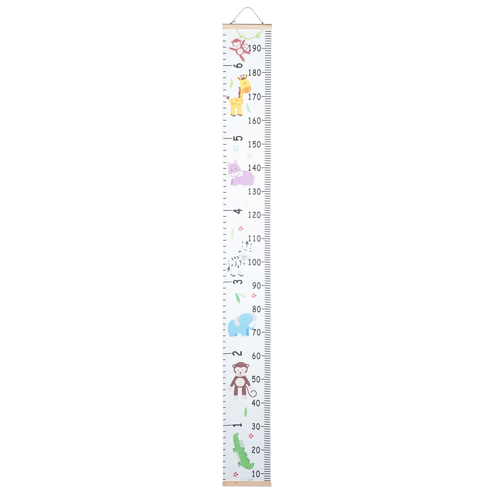 WASHWEPE Height Charts for Children 1Set Cloth Wall Ruler Simple but ...