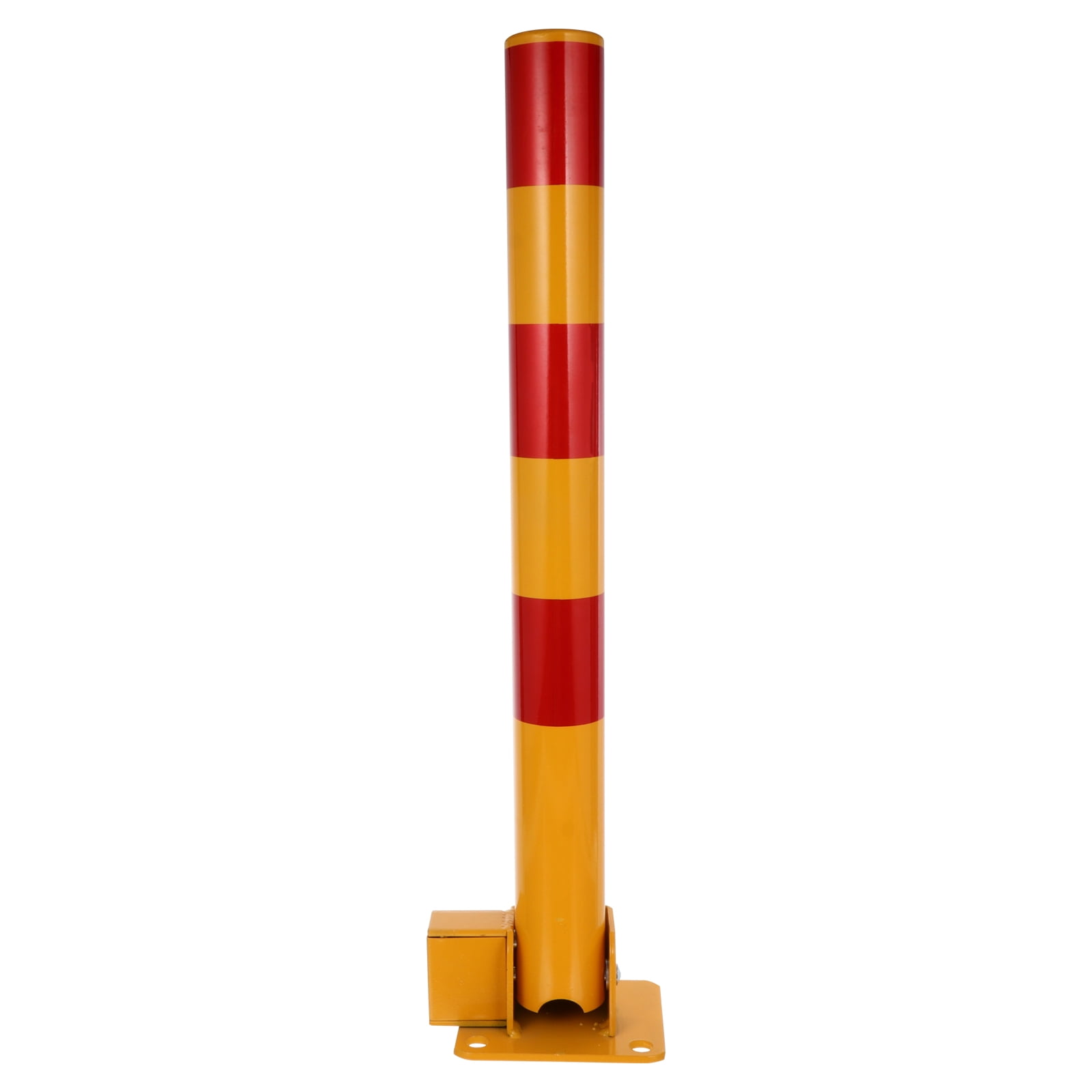 WASHWEPE Iron Parking Lock Post for Car with Warning Stripes Assorted ...