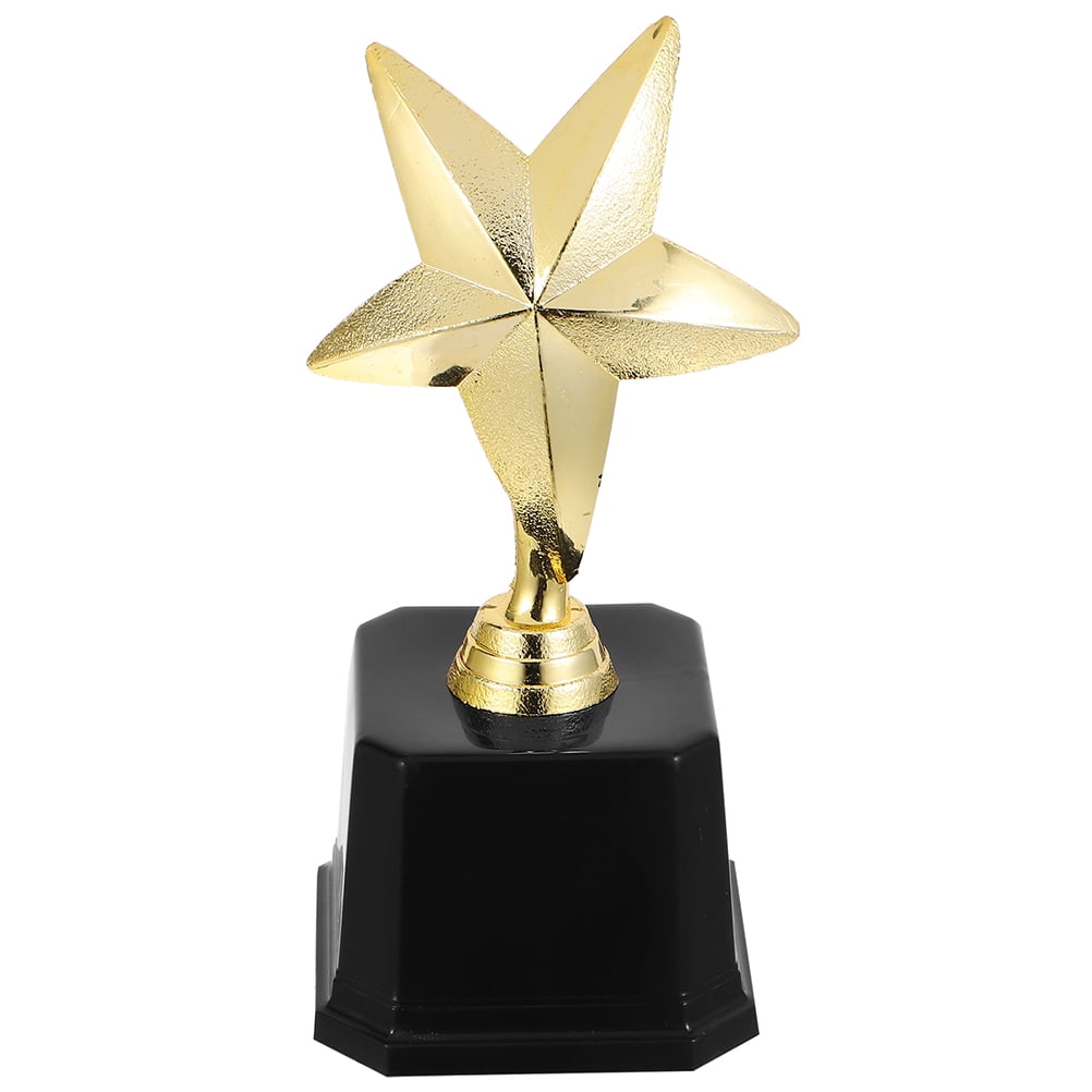 WASHWEPE Large Golden Star Shape Trophy for Festival and Party Prop ...