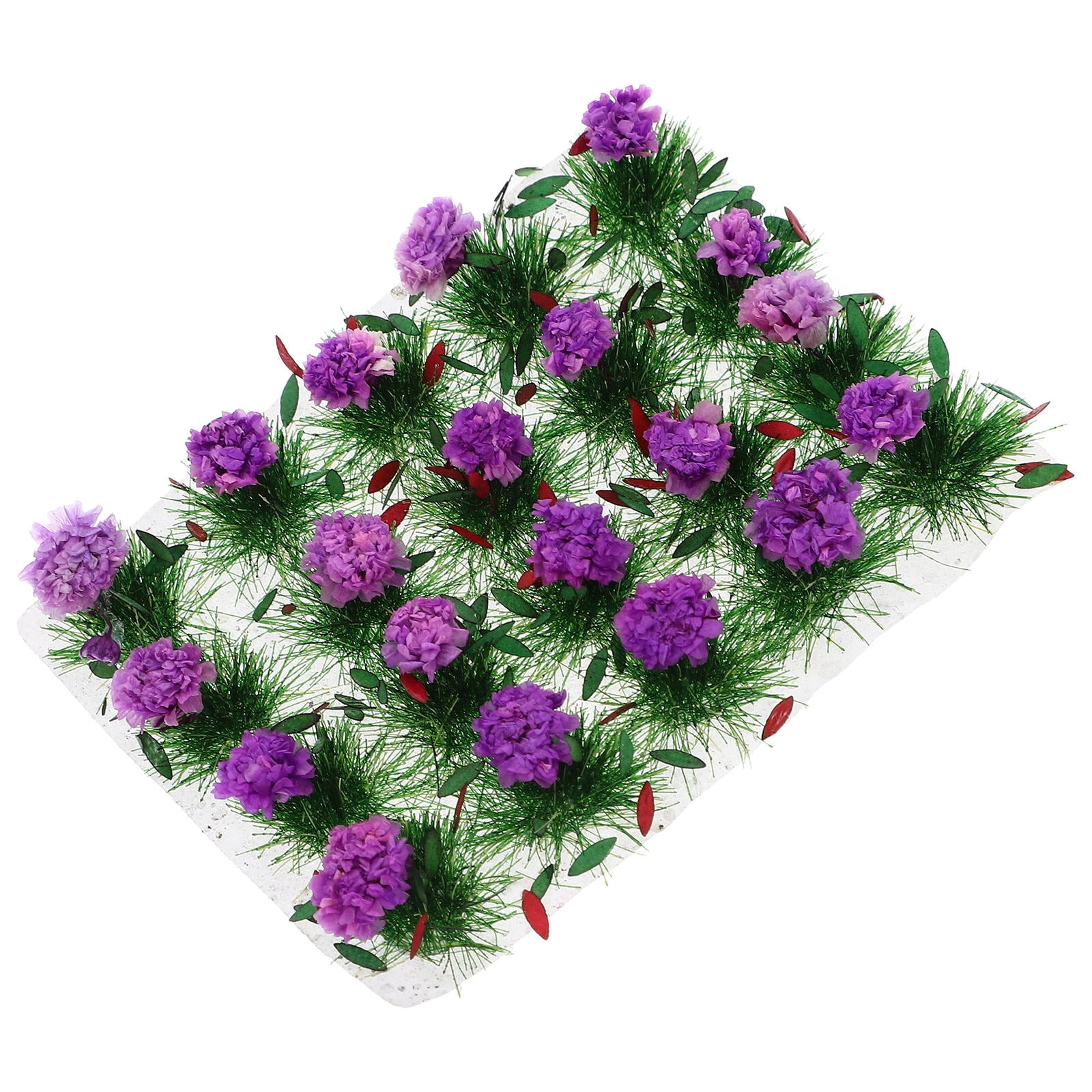 WASHWEPE Mini Flower Clusters 20 Clusters Nylon Violet for Micro ...