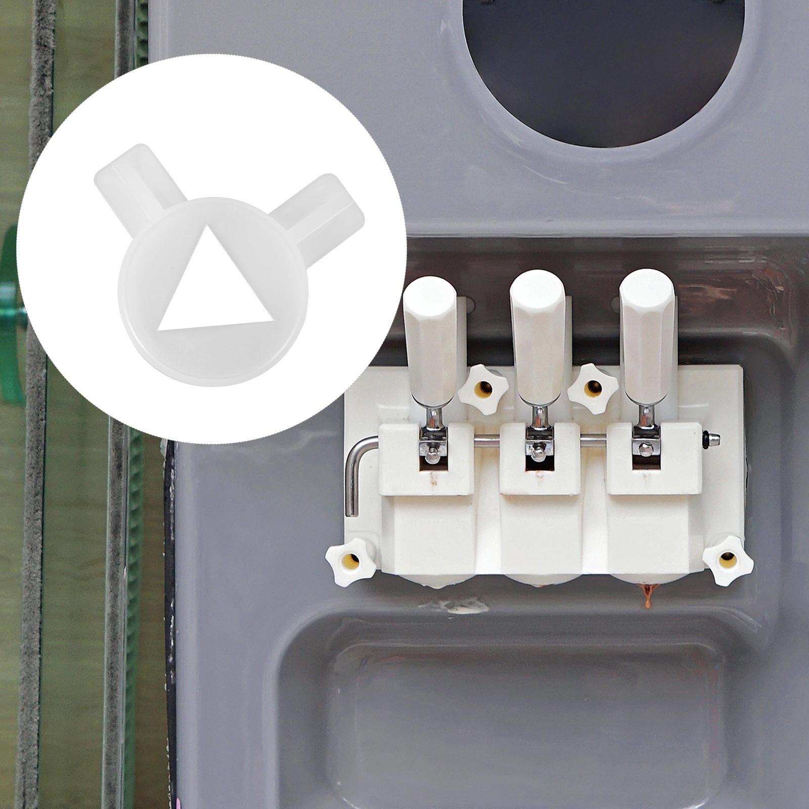 WASHWEPE Reusable Nozzles Ice Cream Shaping Nozzle 1Pack For Ice Cream ...