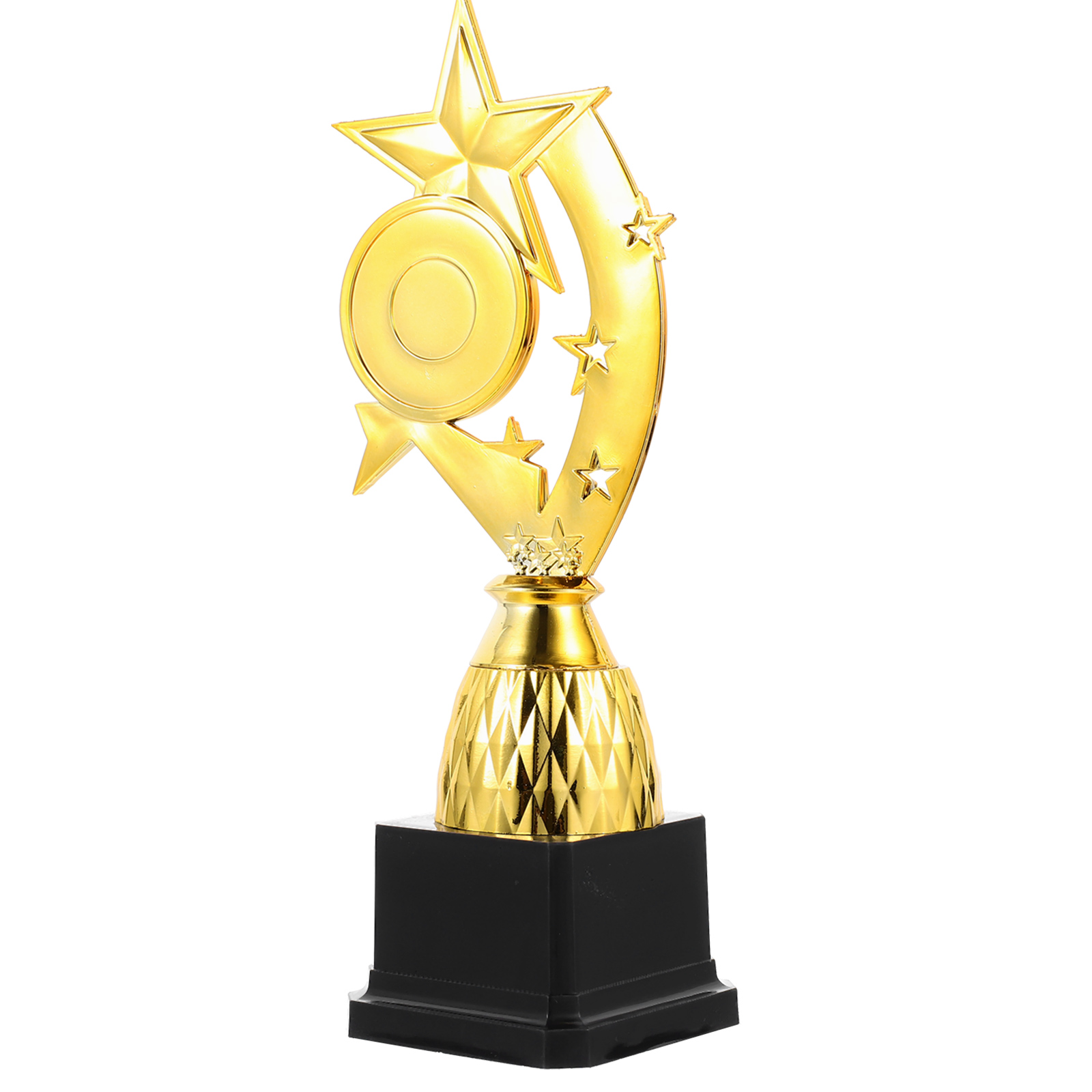 WASHWEPE Small Trophy Golden Plastic Winners Gymnastics Trophy Ornament ...