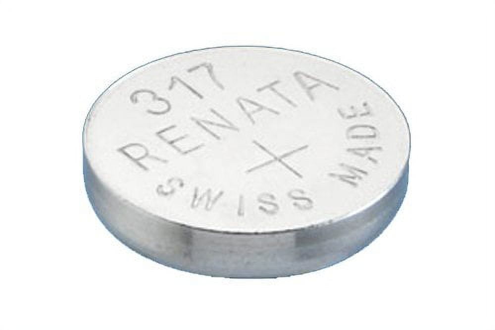 WATCH BATTERY 1.55V SWISS MADE BATTERIES 317 SR516SW - Walmart.com