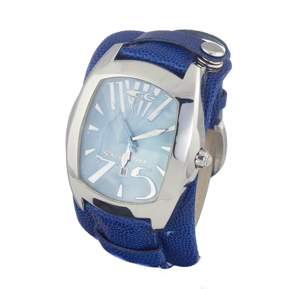 WATCH CHRONOTECH STAINLESS STEEL BLUE BLUE MEN CT2039J 22 - Walmart.com