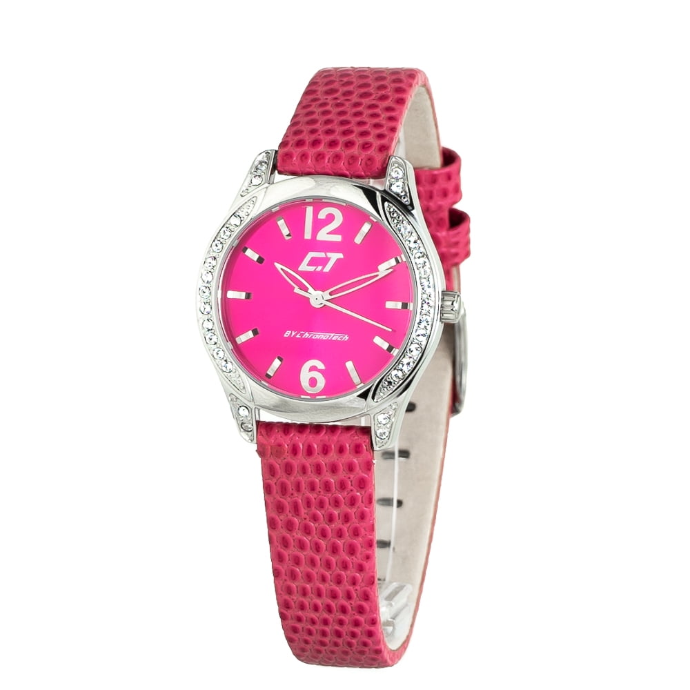 WATCH CHRONOTECH STAINLESS STEEL PINK PINK WOMEN CC7101LS 15 - Walmart.com