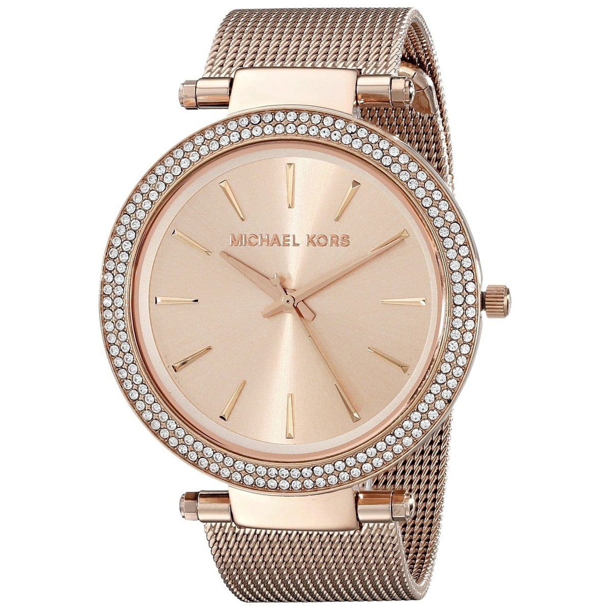 WATCH MICHAEL KORS STAINLESS STEEL PINK PINK WOMEN MK3369 - Walmart.com