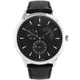 WATCH TOMMY HILFIGER STAINLESS STEEL BLACK BLACK MEN 1710391 - Walmart.com