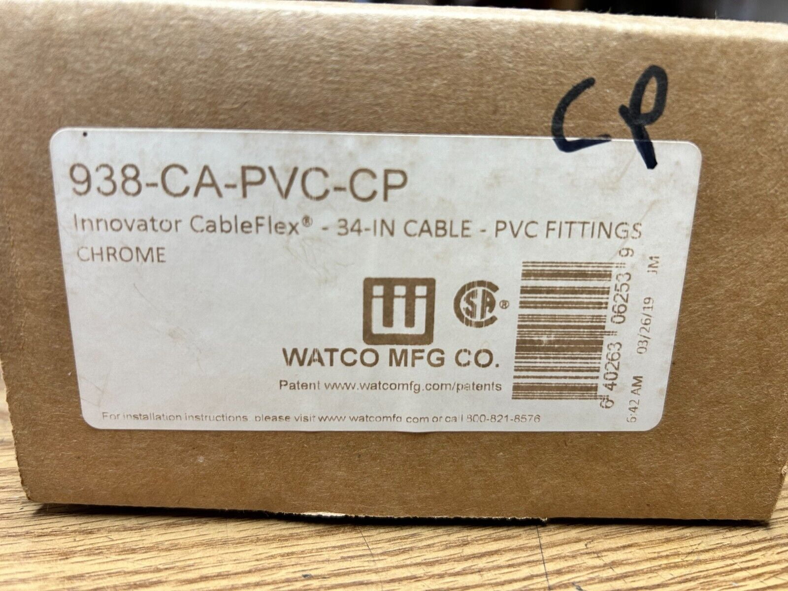 WATCO 938-CA-PVC-CP Innovator Cable Flex 34 in. PVC Bath Waste, Chrome - Walmart.com