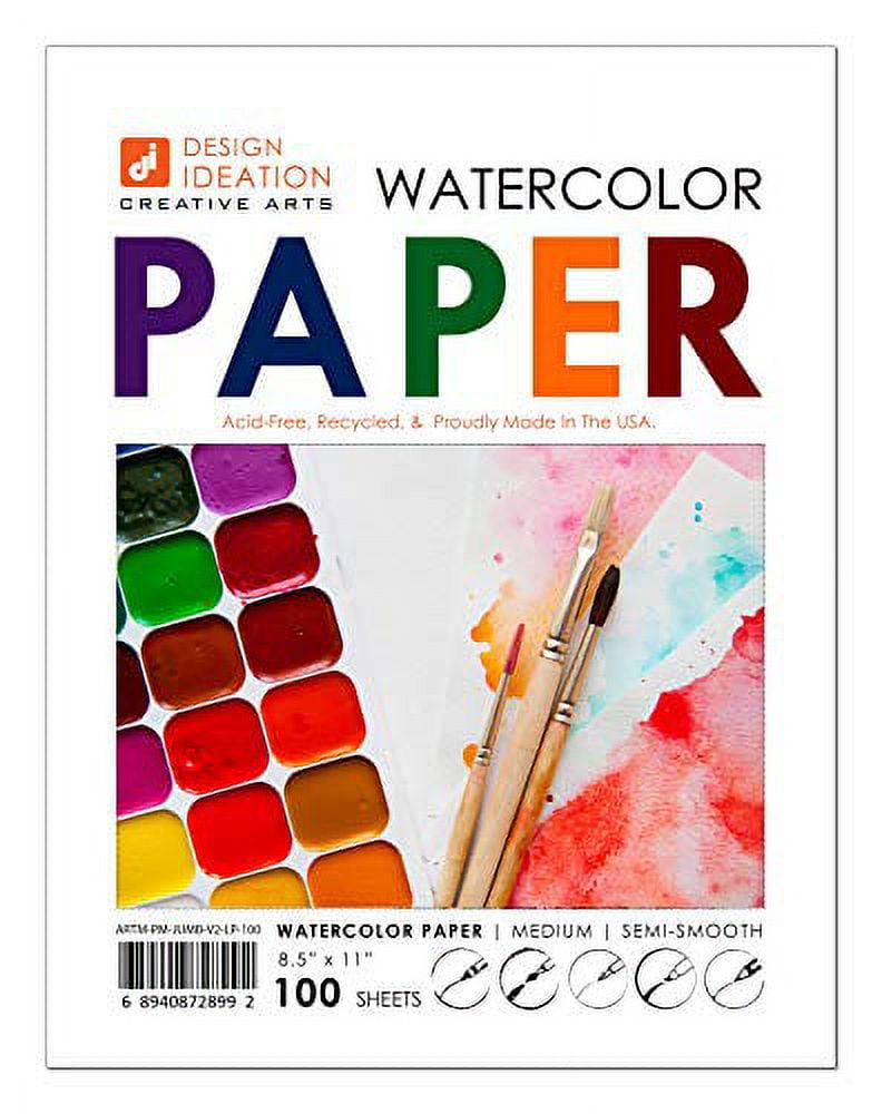 WATERCOLOR Paper : Multi-media paper. Loose Sheet Pack. (8.5" x 11 ...