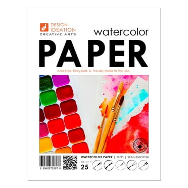 Colorations Ultimate Art Paper for Kids - 100 Sheets, Watercolor and ...