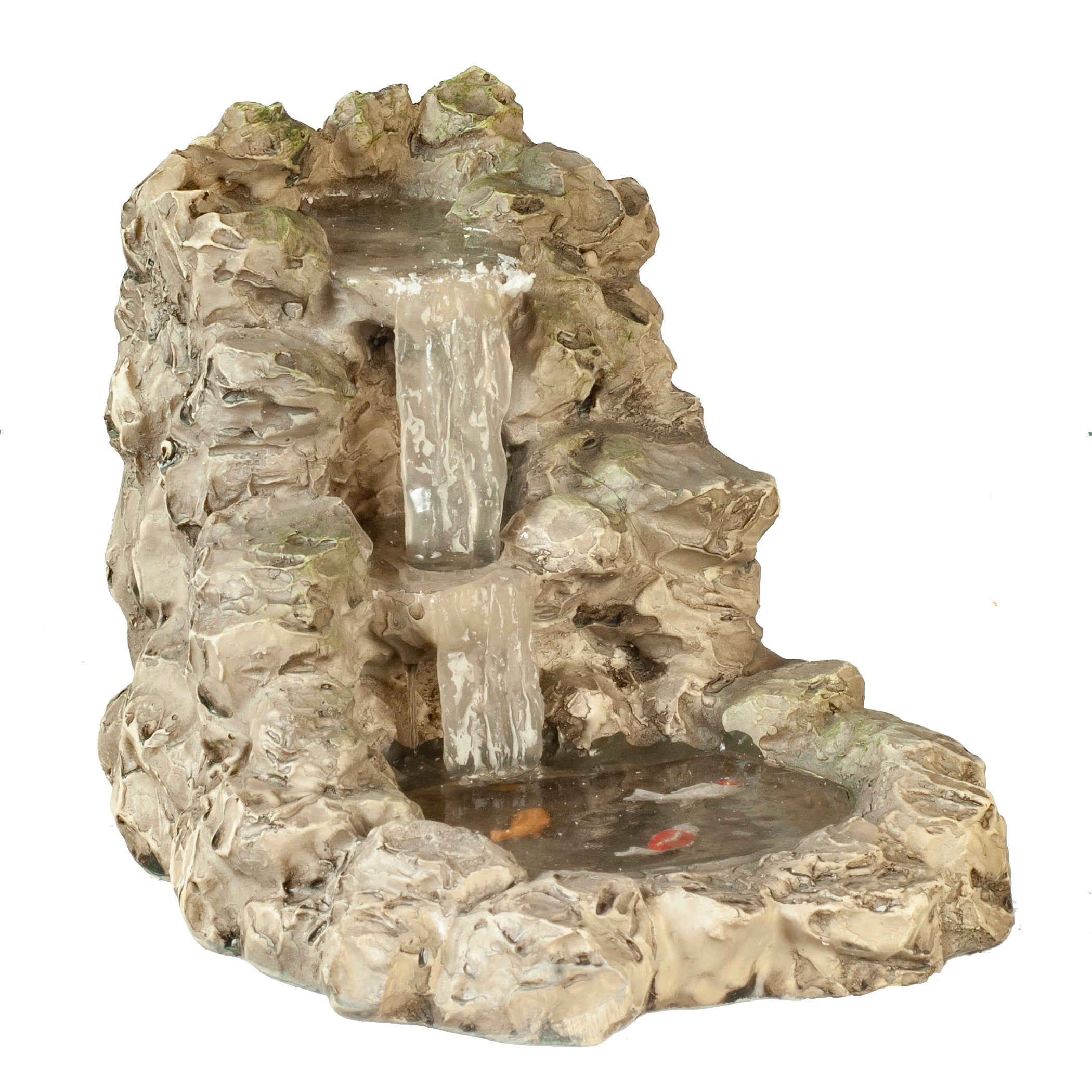 WATERFALL W/POND/GRAY Miniature Scale - Walmart.com