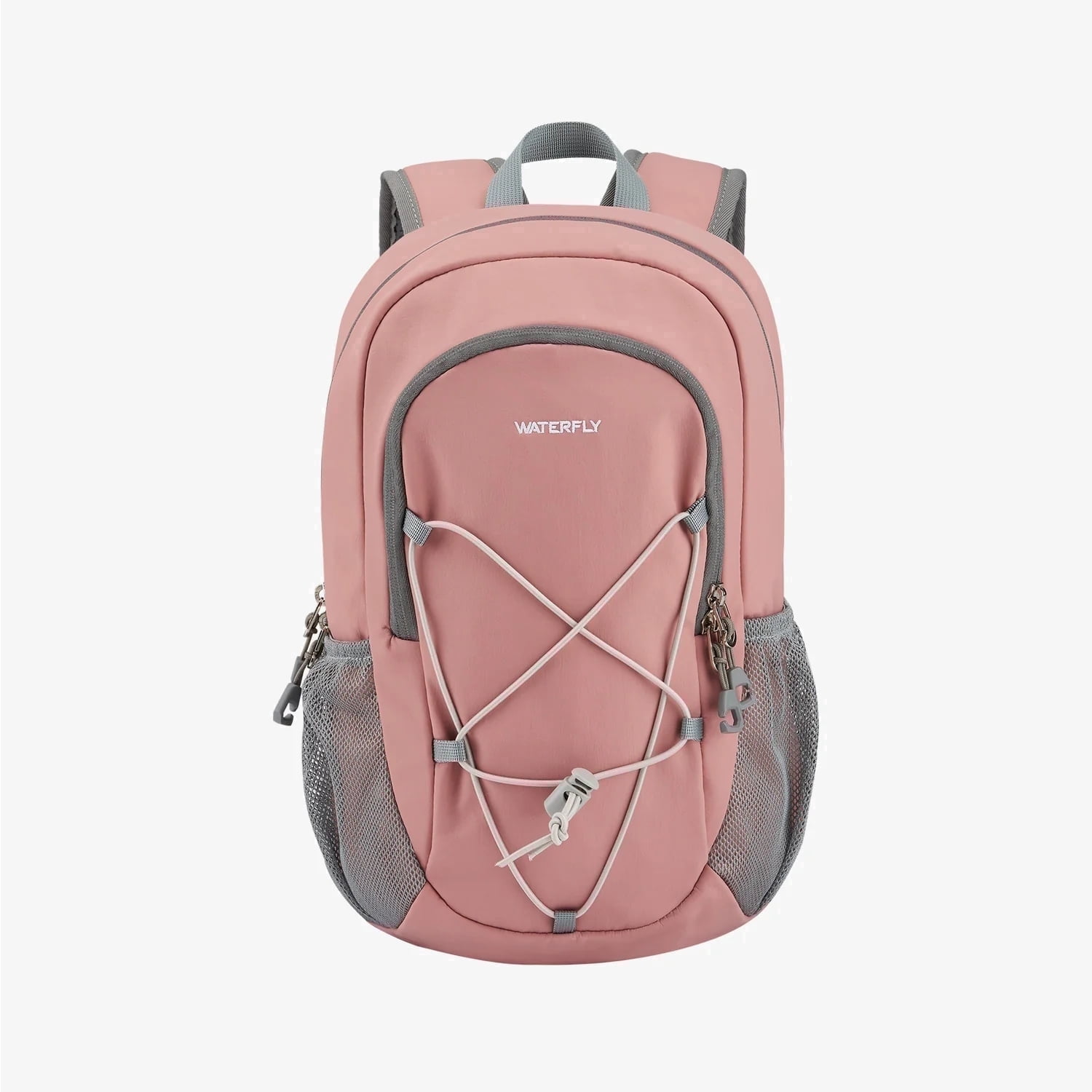 WATERFLY Unisex 12L Small Drawstring Lightweight Travel Hiking Backpack ...