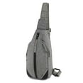 WATERFLY Crossbody Sling Backpack: Unisex Anti-Theft Travel Shoulder ...