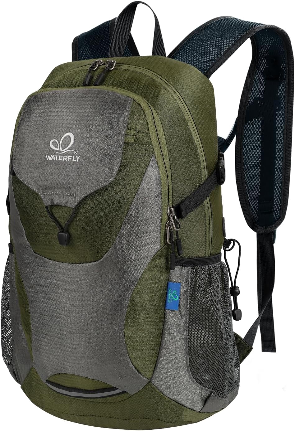 WATERFLY Lightweight Packable Hiking Backpack: 30L Foldable Travel ...