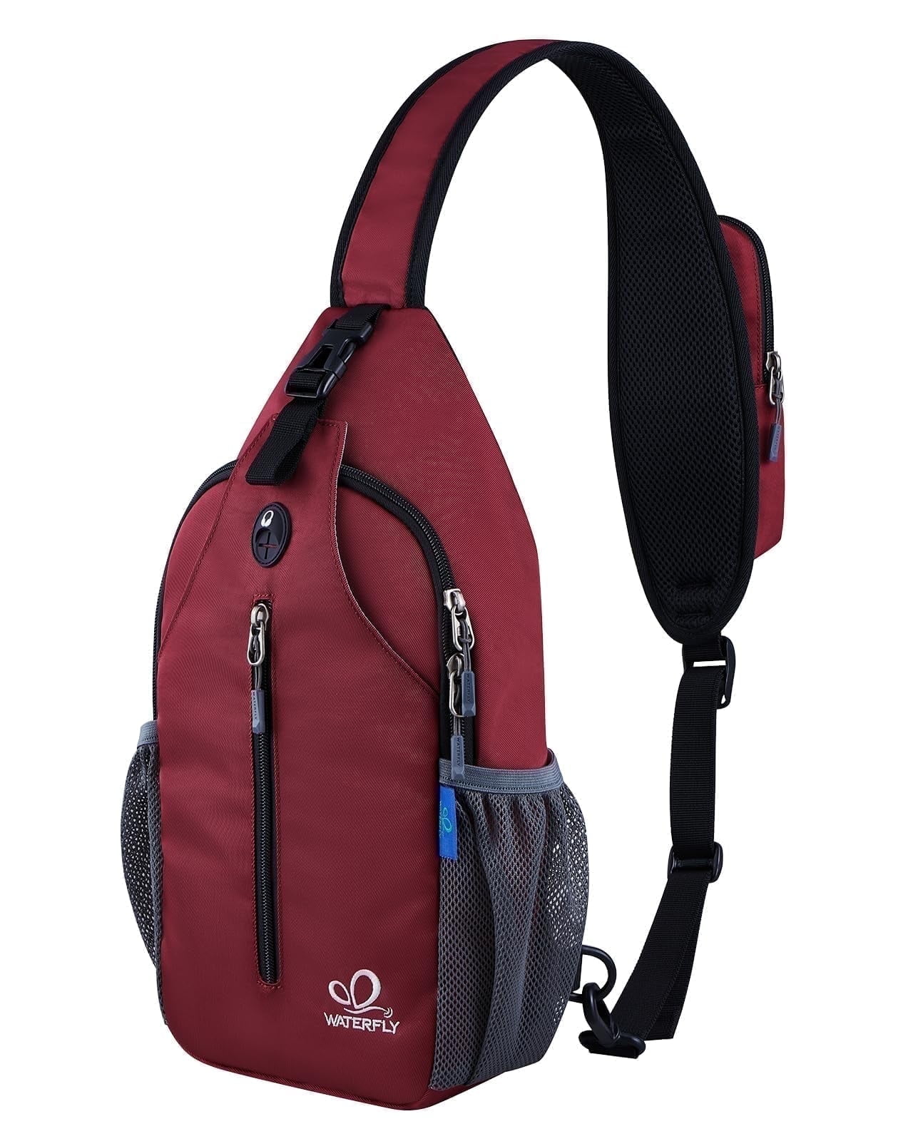 WATERFLY Sling Bag Sling Crossbody Bag Daypack for Walking Travel ...