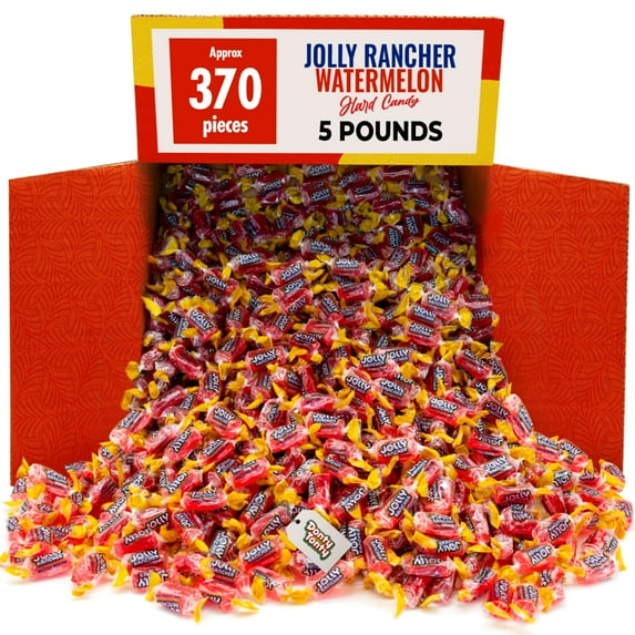 WATERMELON JOLLY RANCHER Hard Candy MDA05 5 lb - in Bulk Bag ...