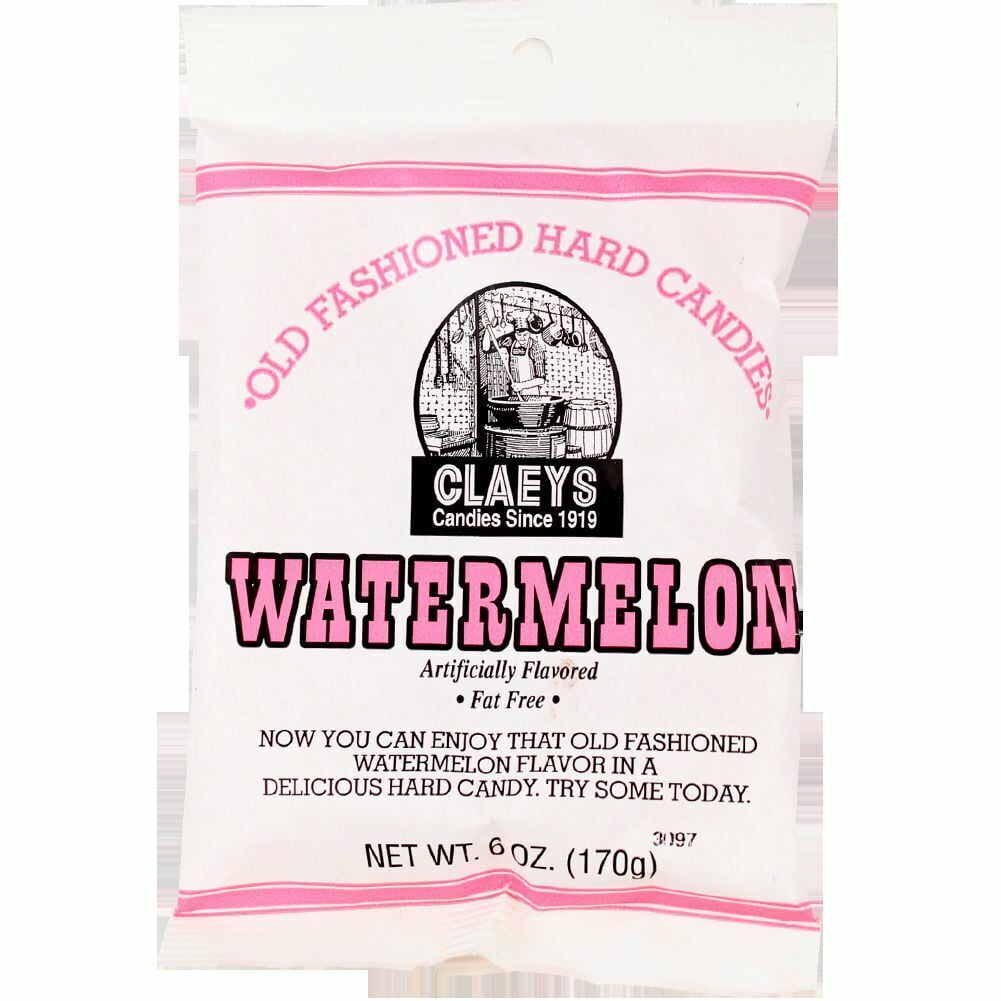 WATERMELON Old Fashioned Hard Candy (1) 6oz BAG - Walmart.com