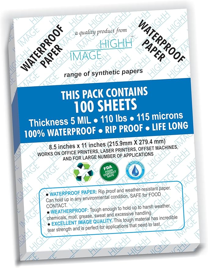 Tree Zero Copy Paper, 20lb, 8.5x11, 92 Bright, 1 Ream-500 Sheets ...