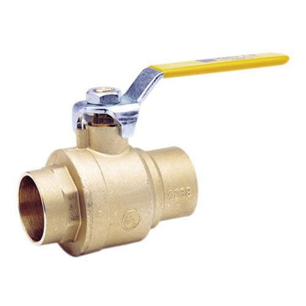 WATTS BRASS & TUBULAR 3/4 LFFBVS-3C 3/4" Brass Ball Valve - Walmart.com