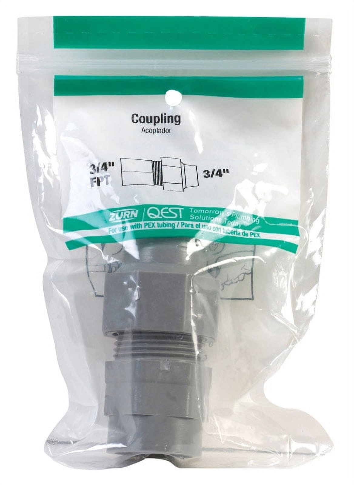 WATTS BRASS & TUBULAR QBFA44FN 3/4x3/4 Female Pipe Thread CMP Adapter ...