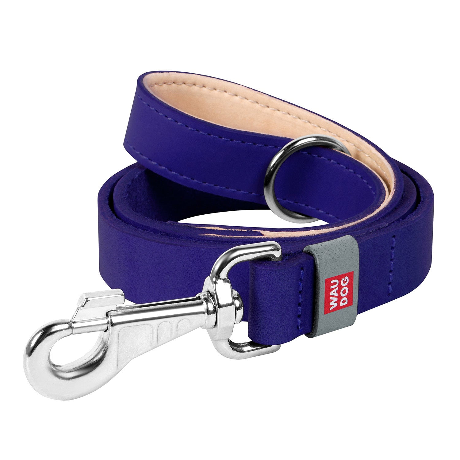 WAUDOG Classic Design Leather Dog Leash for Puppy Small Medium and ...