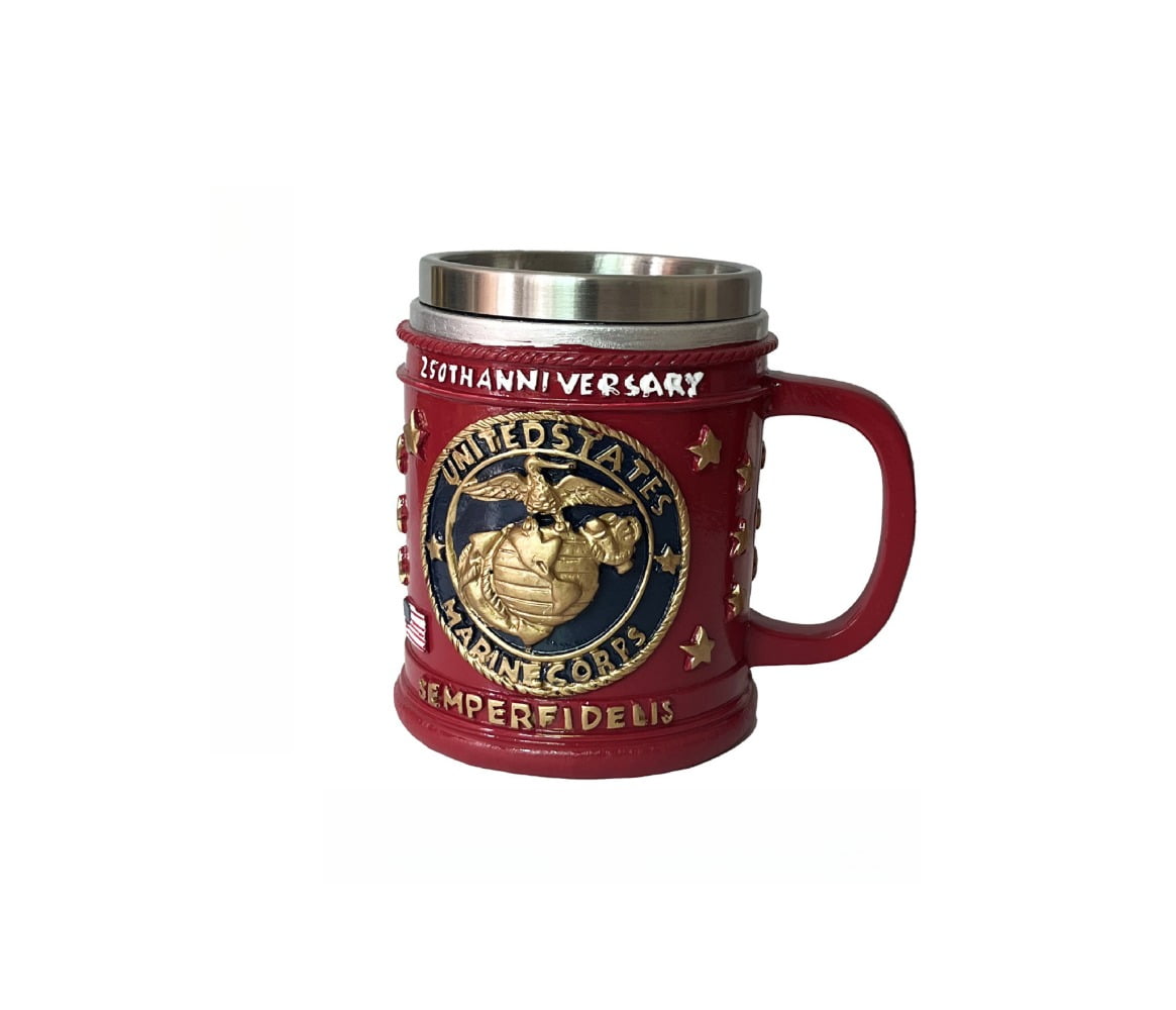 WAUOEMY 250th Anniversary Military Commemorative 3D Mug, Creative ...